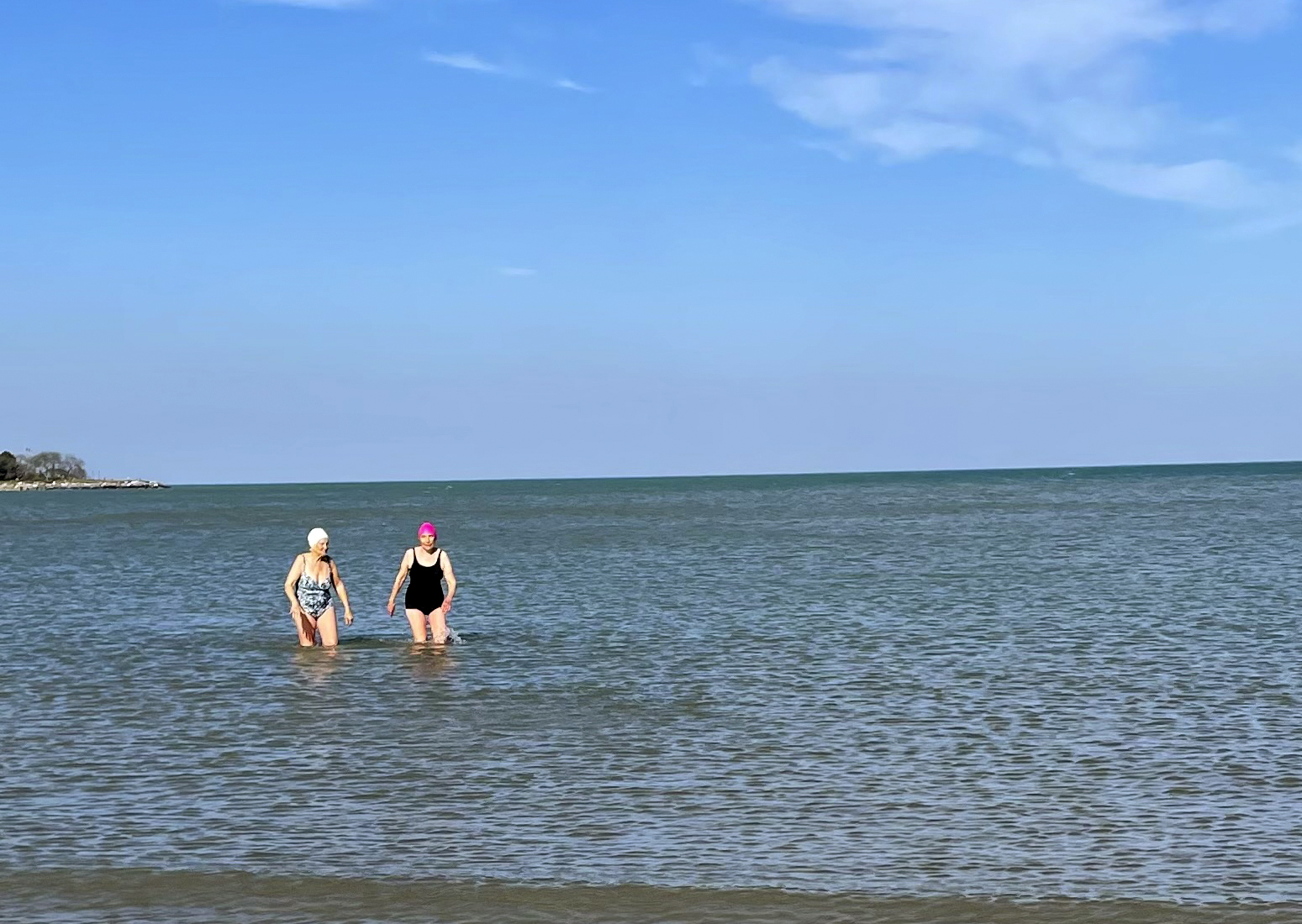 For Open Water Swimmers, Even Chilly, Choppy Water Beckons | News ...